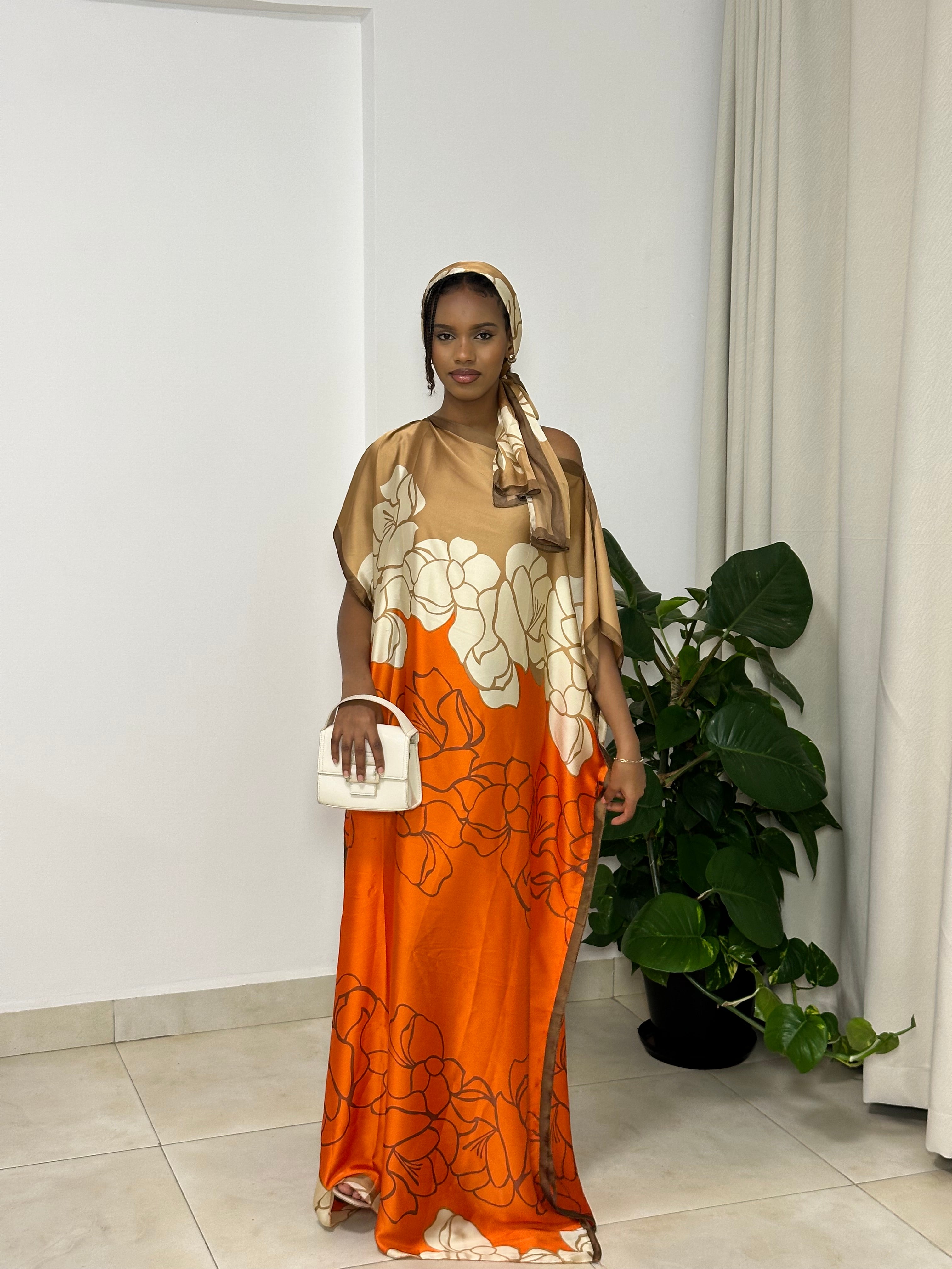 Sahara Bloom Dera-Maxi Dress – DERAC